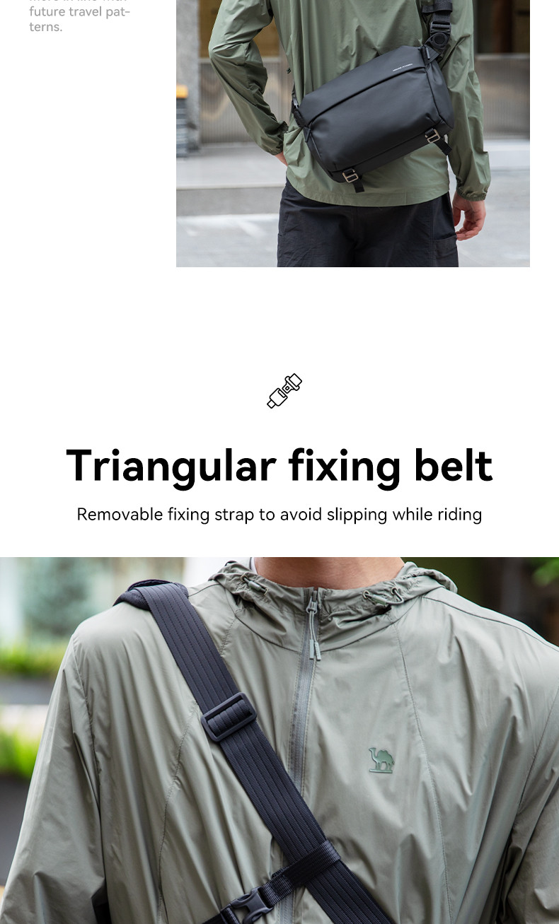 MARK RYDEN Everyday Sling Bag Men -Light Line | Shopee Philippines