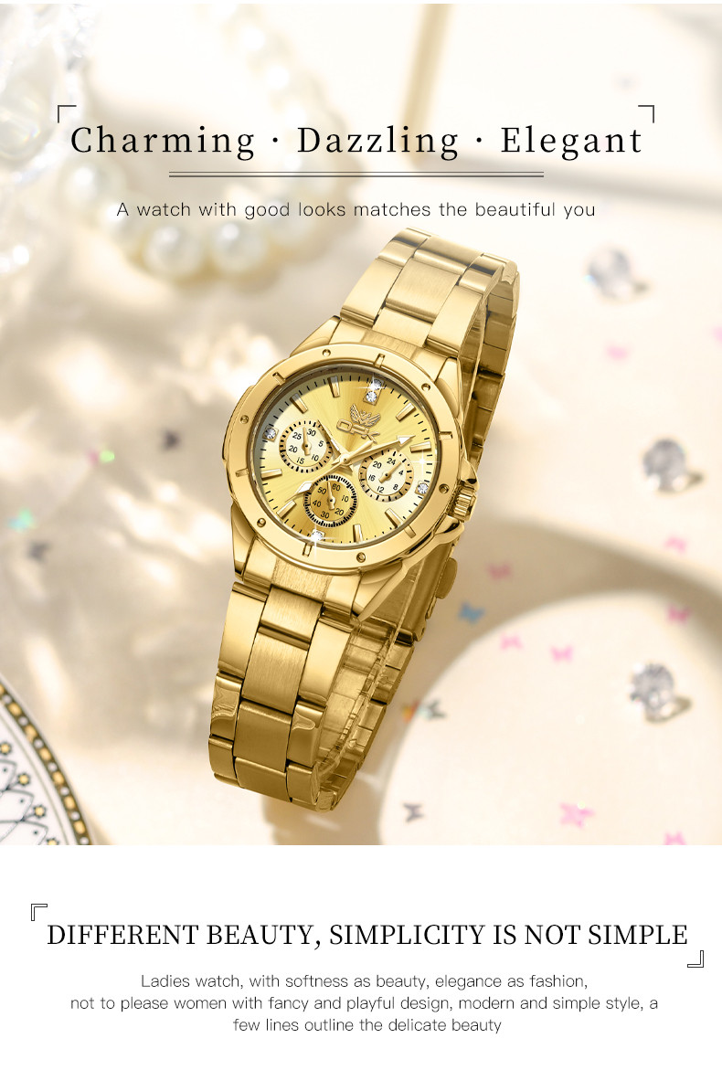 OPK Ladies Relo Wrist Watch For Woman Elegant Water Proof Original ...