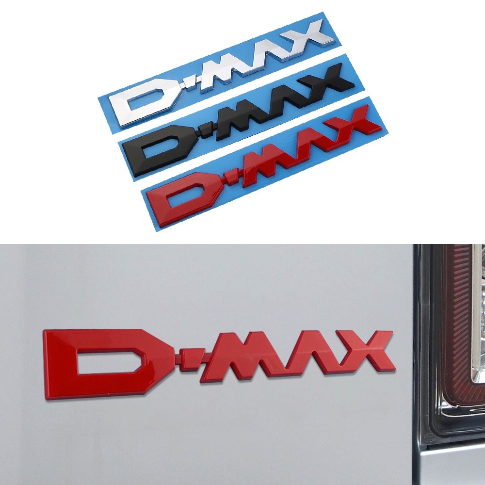 3D Car Emblem Sticker Rear Trunk & Front Grille 4X4 SPORT D-MAX Logo ...