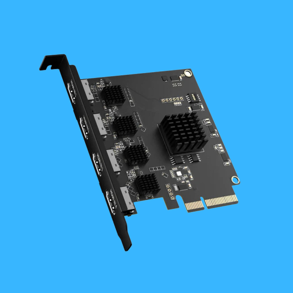 ACASIS 4-Port HDMI/SDI 1080p 60fps PCIe Internal Video Capture Card for ...
