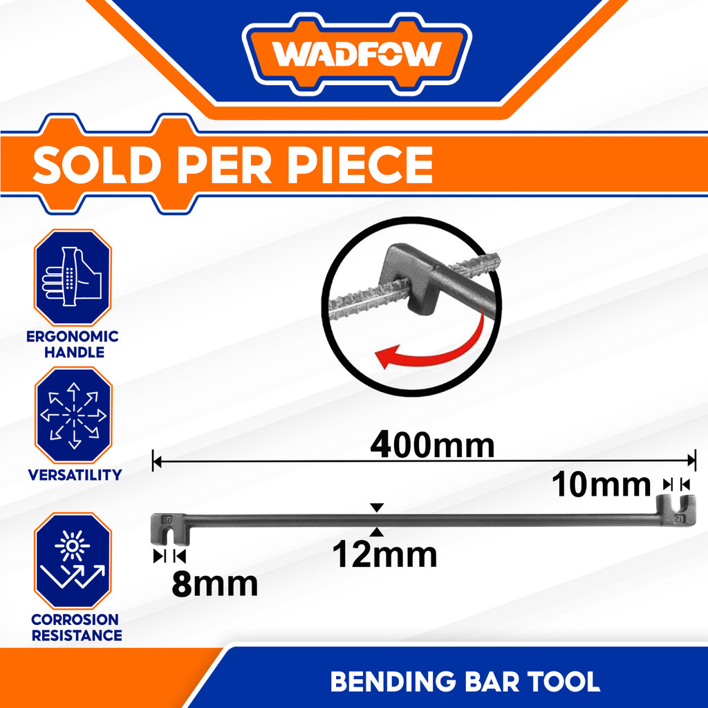 Wadfow Drop Forged and Heat Treatment Bending Bar Tool SOLD PER PIECE ...