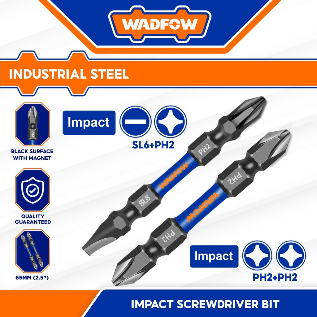Wadfow 2Pcs 65mm Impact Screwdriver Bit | Shopee Philippines