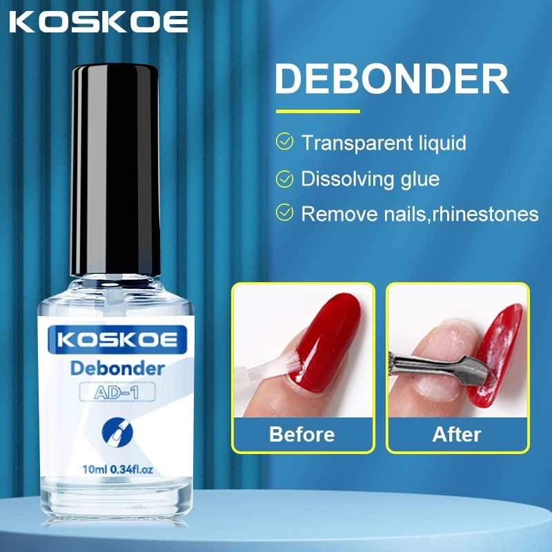 KOSKOE Debonder Glues Nail Extension Remover Soft Gel Remover ...