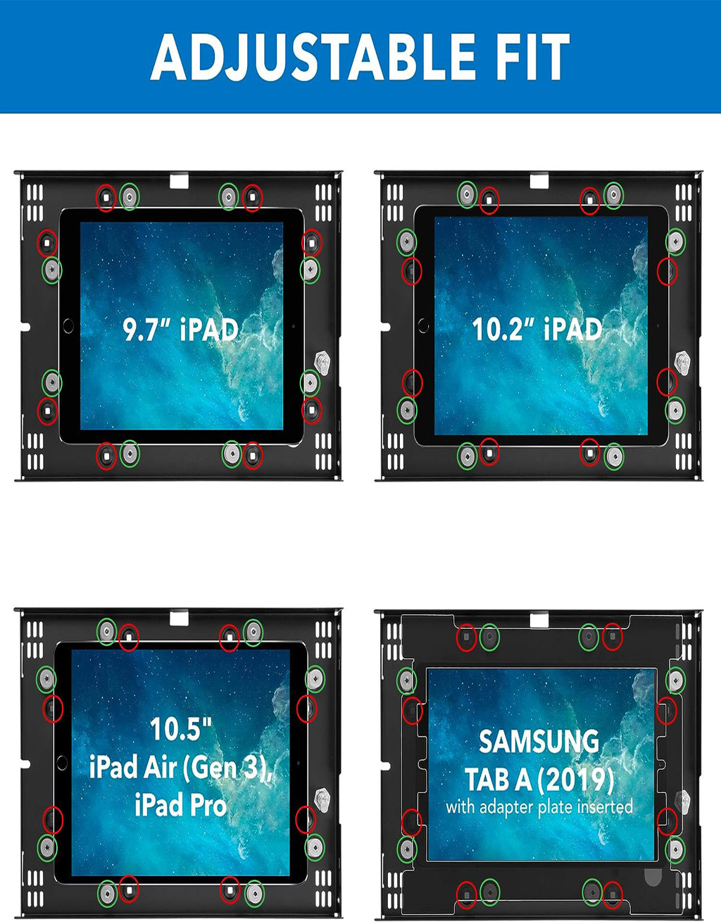 [CLEARANCE] Mount-It MI-3771 G7 Universal Tablet Floor Secure Display ...