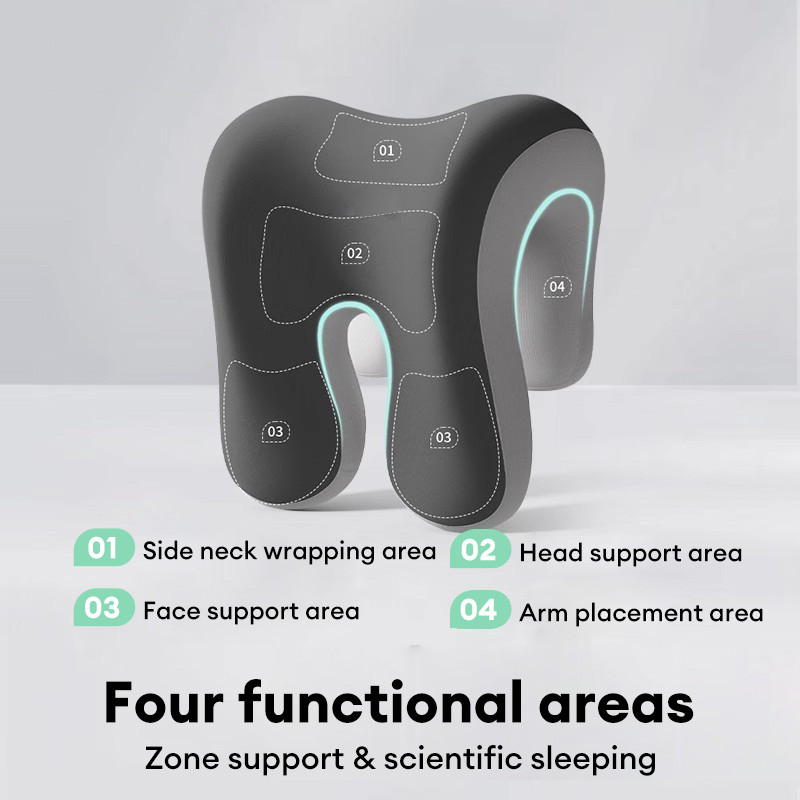 Desk Nap Pillow for Sleeping Office School Cushion Relieve Neck Pain ...
