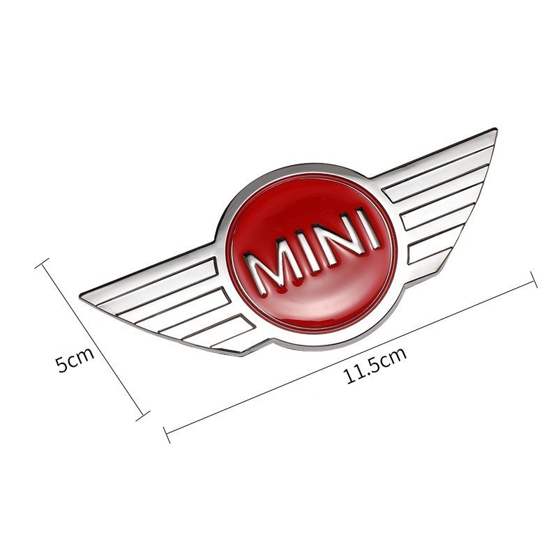 Metal car front hood cover sticker rear tail emblem decal accessories ...