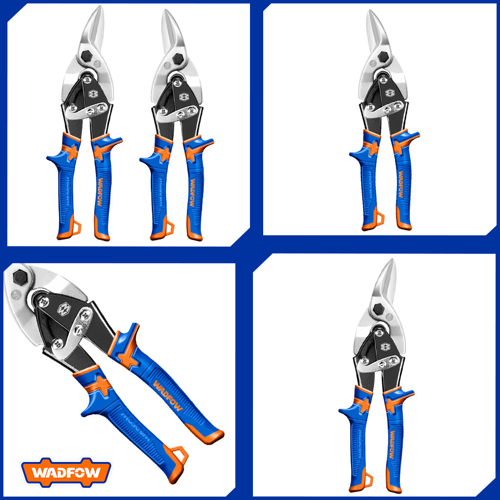 Wadfow 10inch(250mm) Stainless Steel Right & Left Aviation Snip (WHT ...