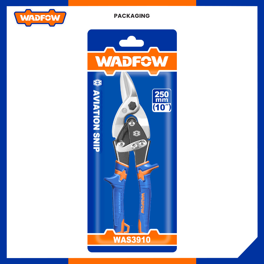 Wadfow 10inch(250mm) Stainless Steel Right & Left Aviation Snip (WHT ...