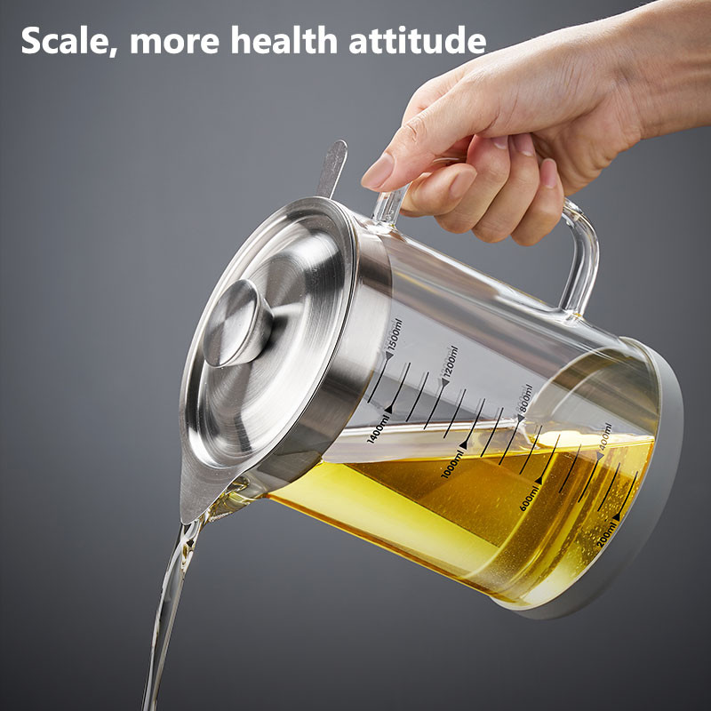 GIANXI Stainless Steel Oil Filter Large Capacity Oil Jug Oil Bottle ...