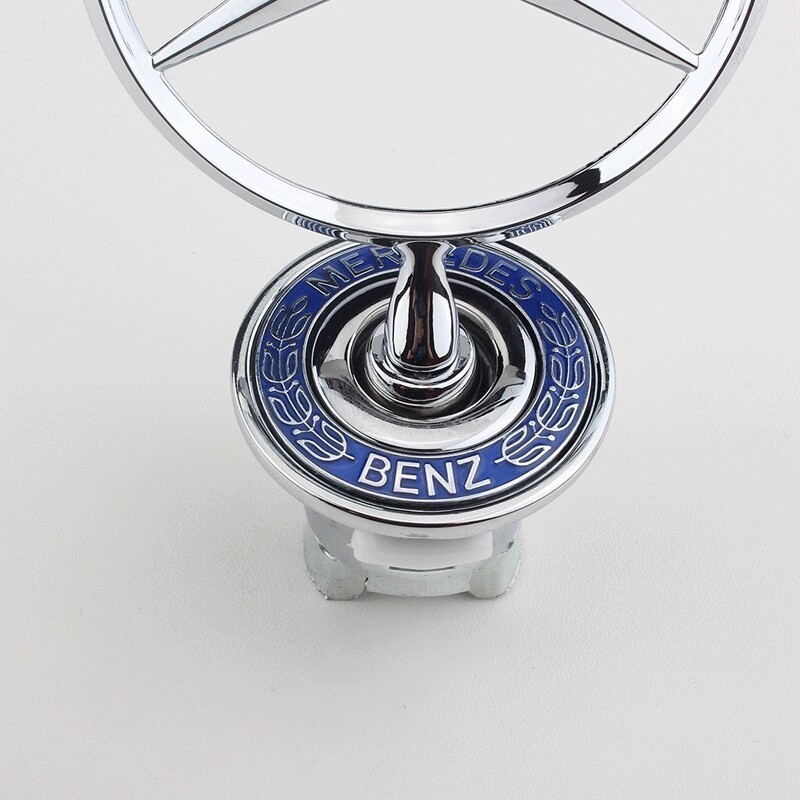 ZR For Hood bonnet Vertical logo for Mercedes Benz W210 W220 W211 W204 ...