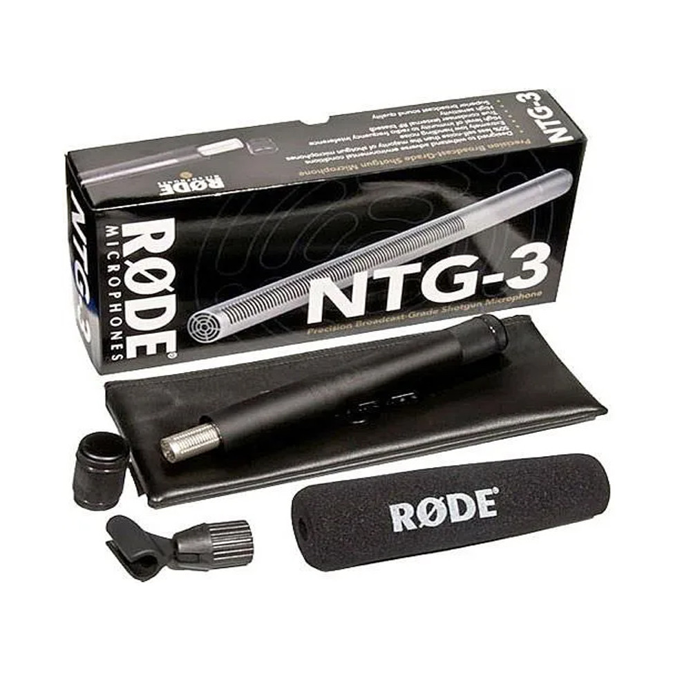 RODE NTG3 Moisture-Resistant Precision RF-Biased Shotgun Mic - Super ...