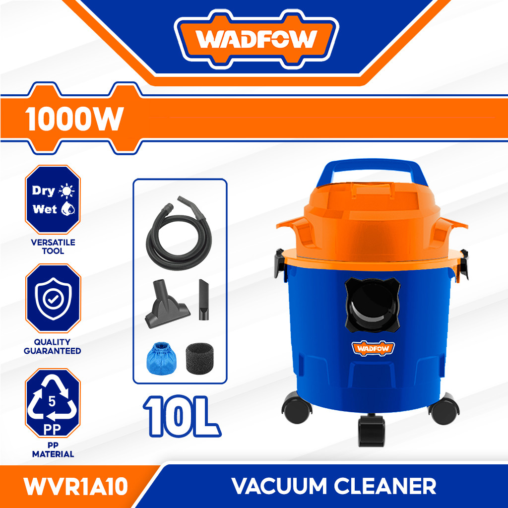 Wadfow 10 Liter Wet & Dry Vacuum Cleaner with Blower Function | Shopee Philippines