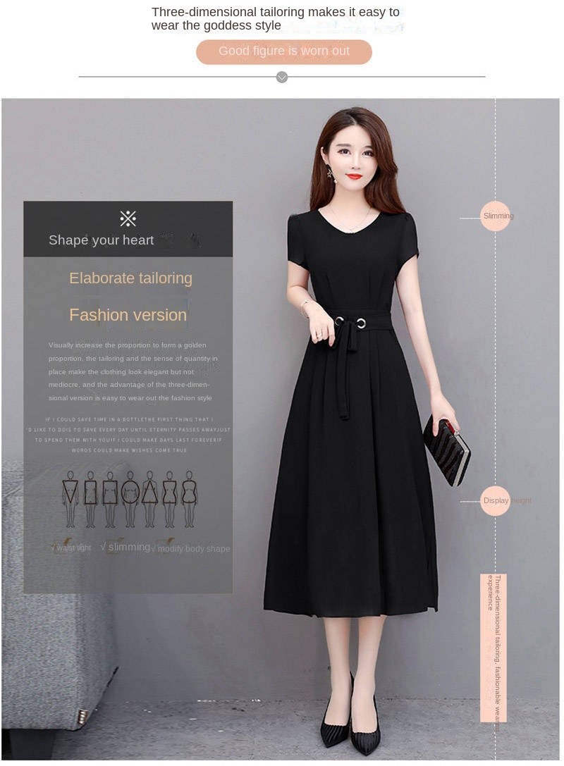Free shipping 2026 new Formal Dress for Woman Casual Elegant Short ...