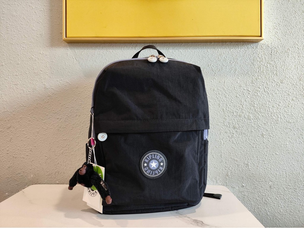 Kip Letter Strap Shoulder Bag Waterproof Crossbody Bag Black Backpack ...