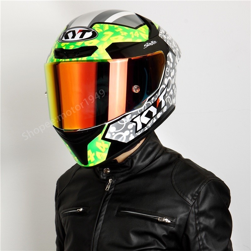 XM KYT TT Course Visor Lens KYT Visor Lens Revo Lens FIt for KYT TT ...