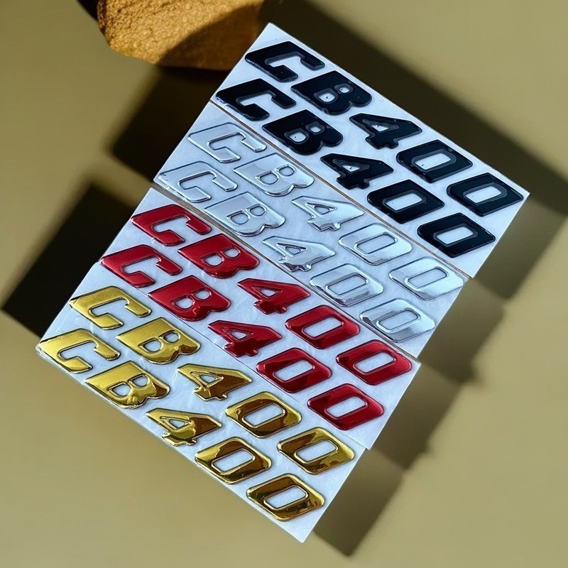 *READY STOCK* 3D Emblem Badge Decal Tank Wheel CB400 Sticker For Honda ...