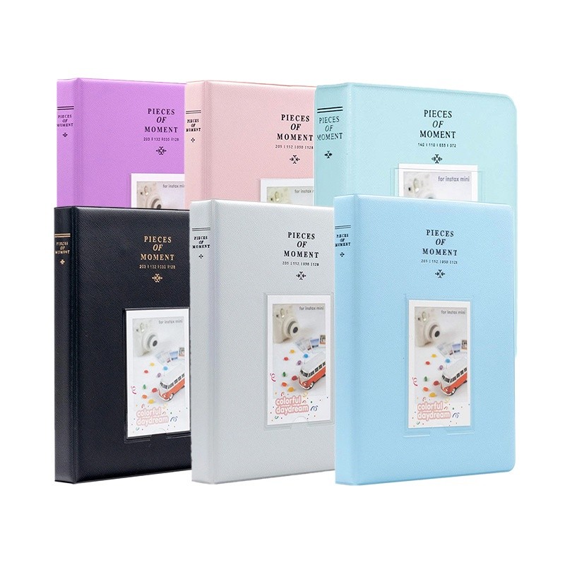Pikxi AM64 3" Cute Photo Album with 64 Pockets Photos for Fujifilm ...