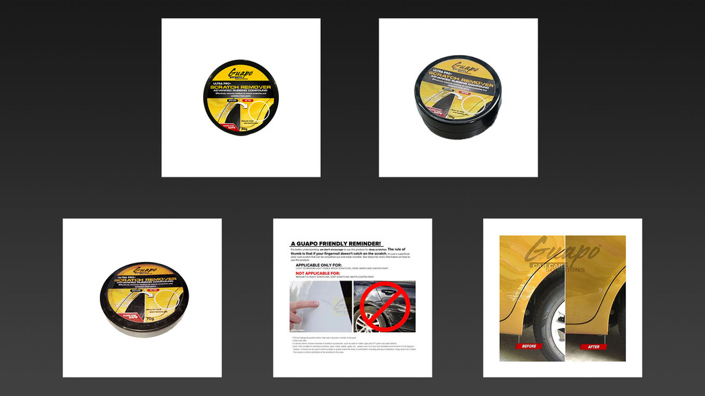 Guapo Scratch Remover / Rubbing Compound 70 g | Guapo Car Care ...