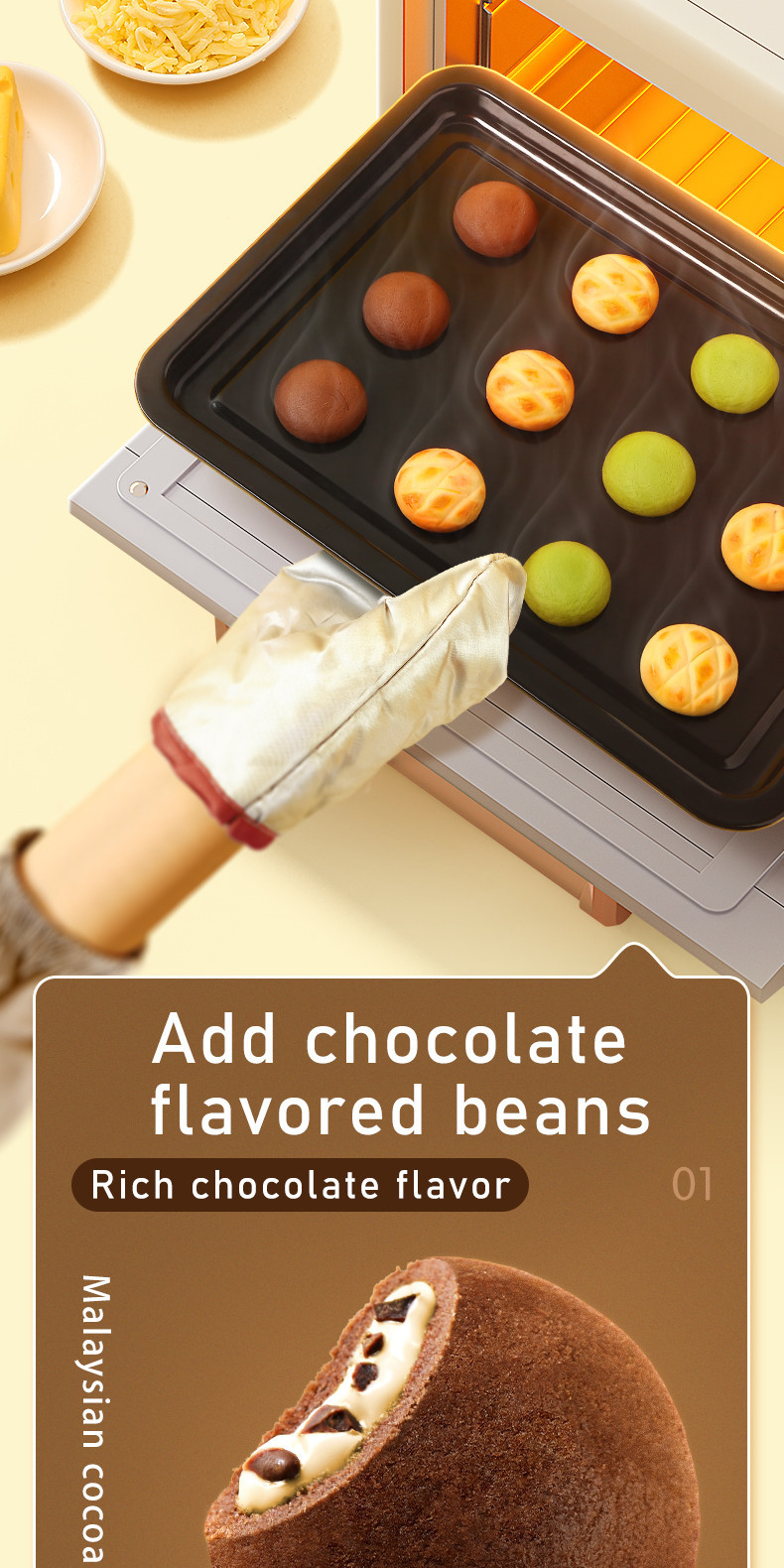 Three Squirrels Sandwich Cookies (50g/5 Packs) | Shopee Philippines