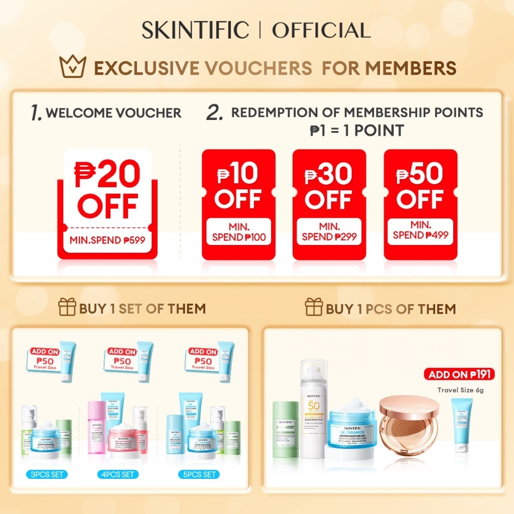 【2PCS】SKINTIFIC Skin care set Anti Acne&Dark Spot Serum Brightening ...
