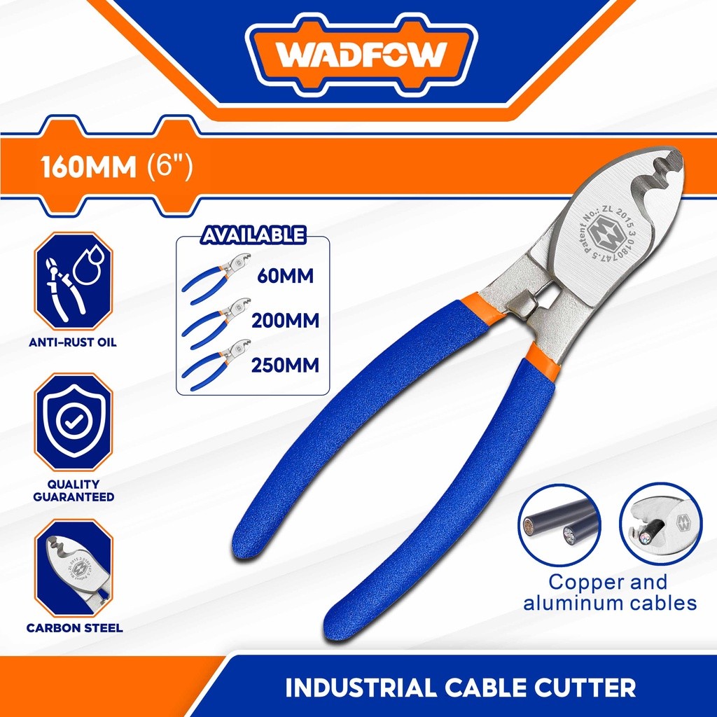 Wadfow Industrial Polish & Anti-Rust Cable Cutter | Shopee Philippines