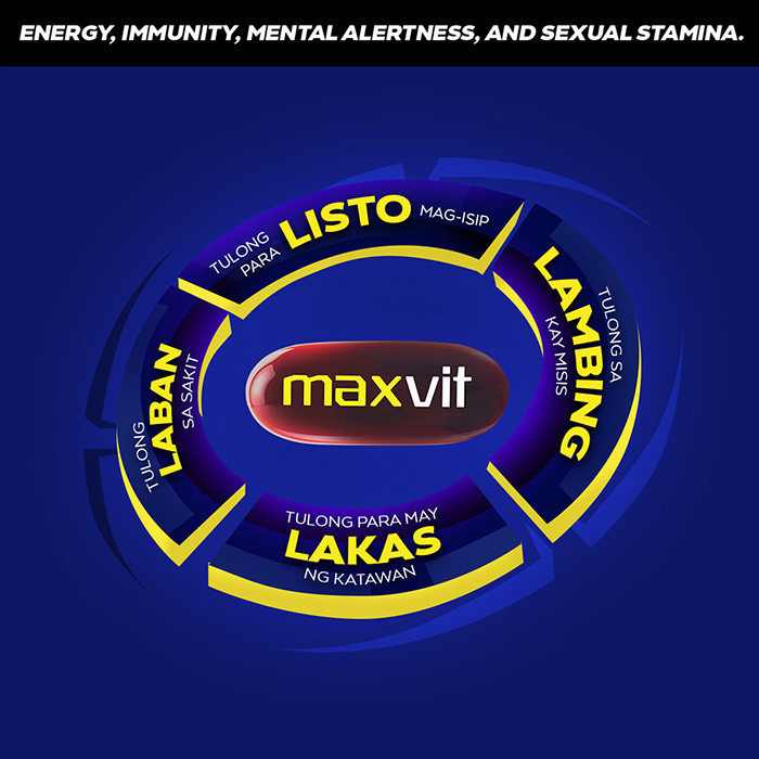 Unilab Maxvit Multivitamins 40s + 10 FREE Capsules (Freebies EXPIRE May ...