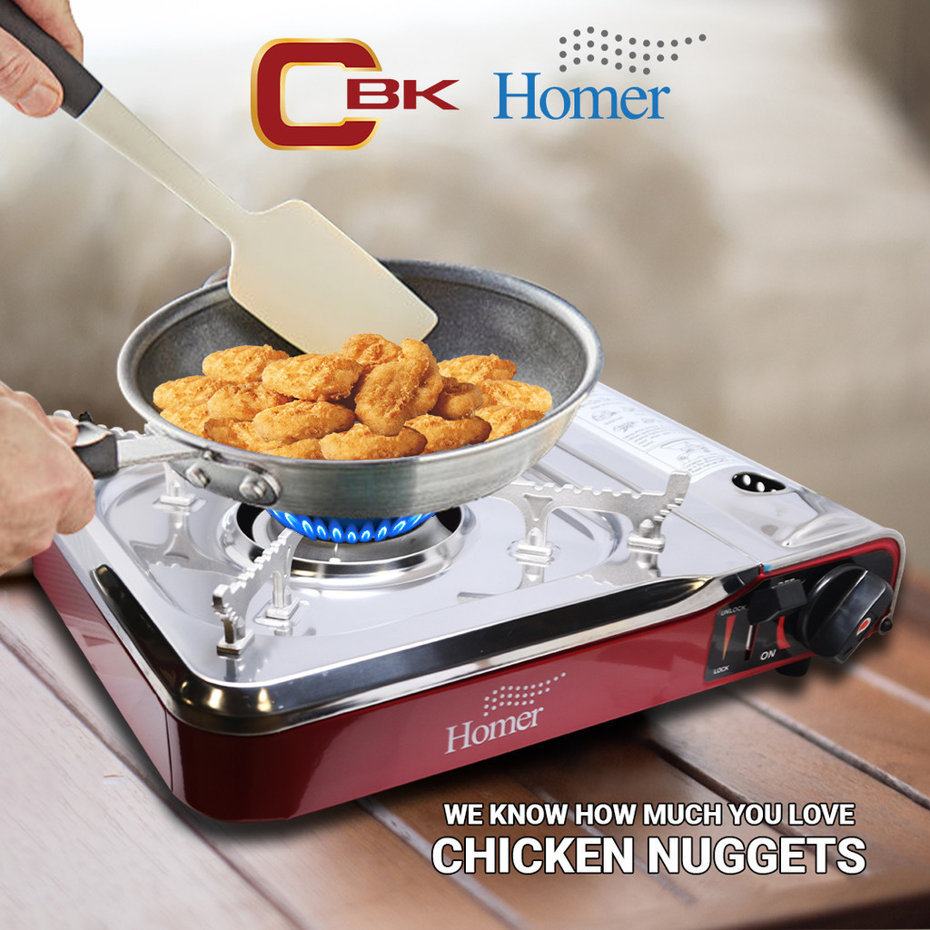 HOMER Butane Gas Stove Dual Function Red HOMPGS3 | Shopee Philippines