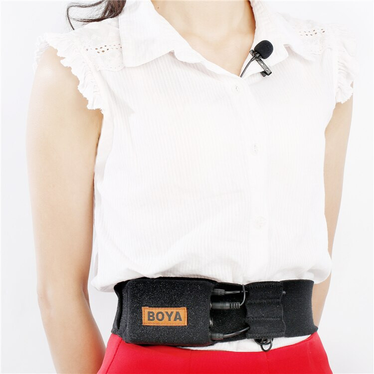 Boya BY-MB2 Mic Belt for Wireless Transmitter Mic Perfect for ...
