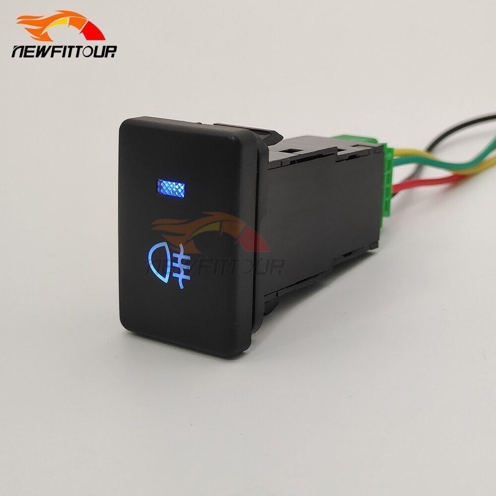 ZR For For Mitsubishi Mirage LA Outlander ZK Triton MQ MR Car Blue LED DRL Light Rear Fog Light ...