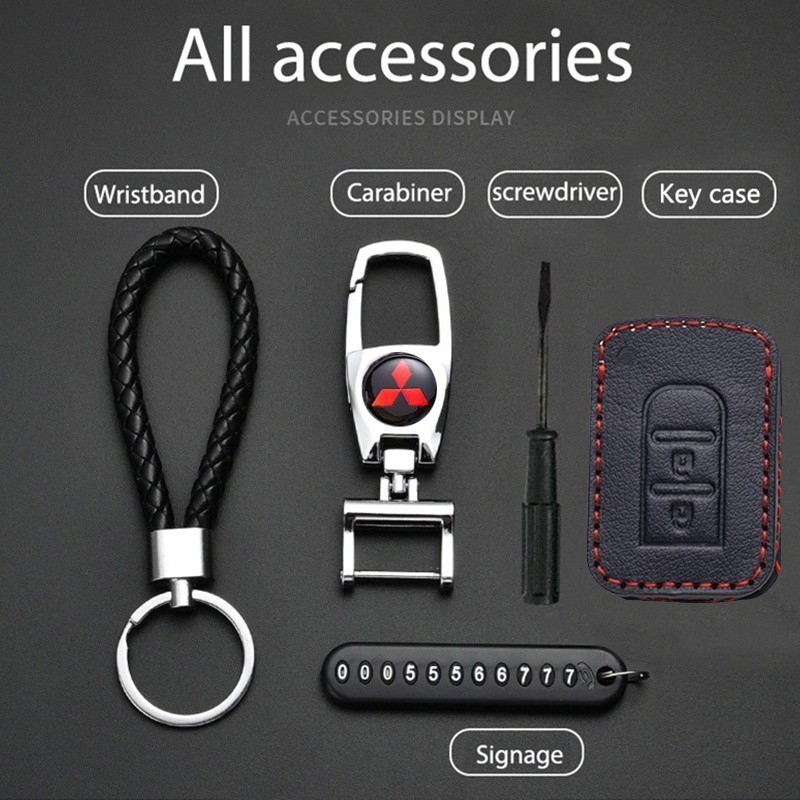 Mitsubishi Montero Mirage G4 Xpander Strada GLX Leather Key Cover ...
