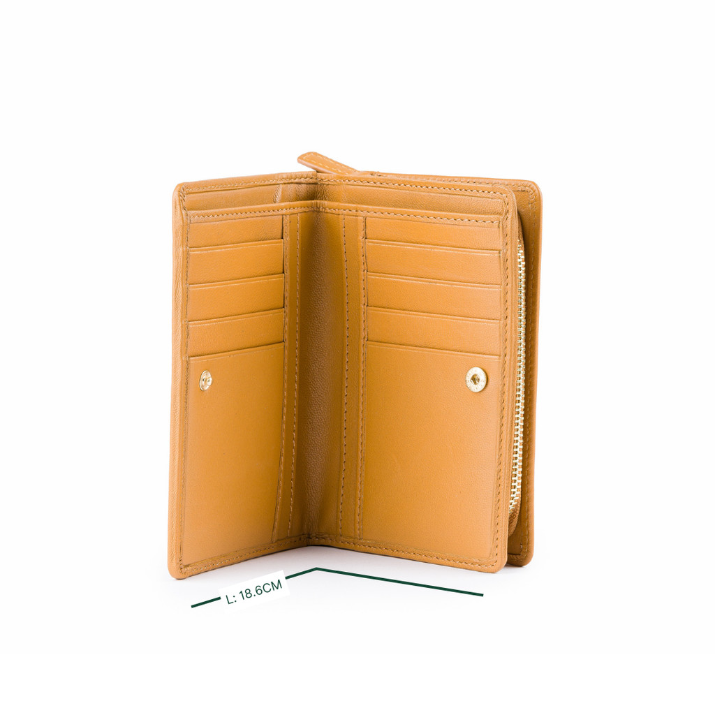 Bibo 319187 Leather Bi-fold Wallet for Women (Lala) | Shopee Philippines