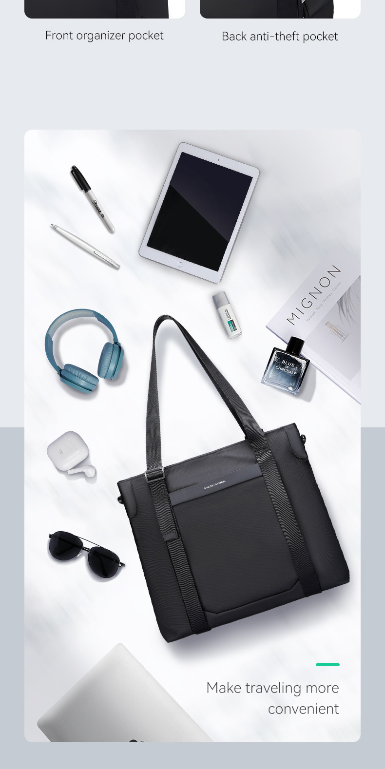 MARK RYDEN Everyday Tote Bag - Light Travel | Shopee Philippines