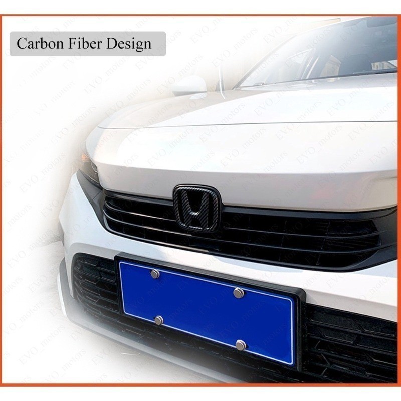 2022 Honda Civic FE Front Grille Logo Sticker Honda Logo Emblem Cover ...