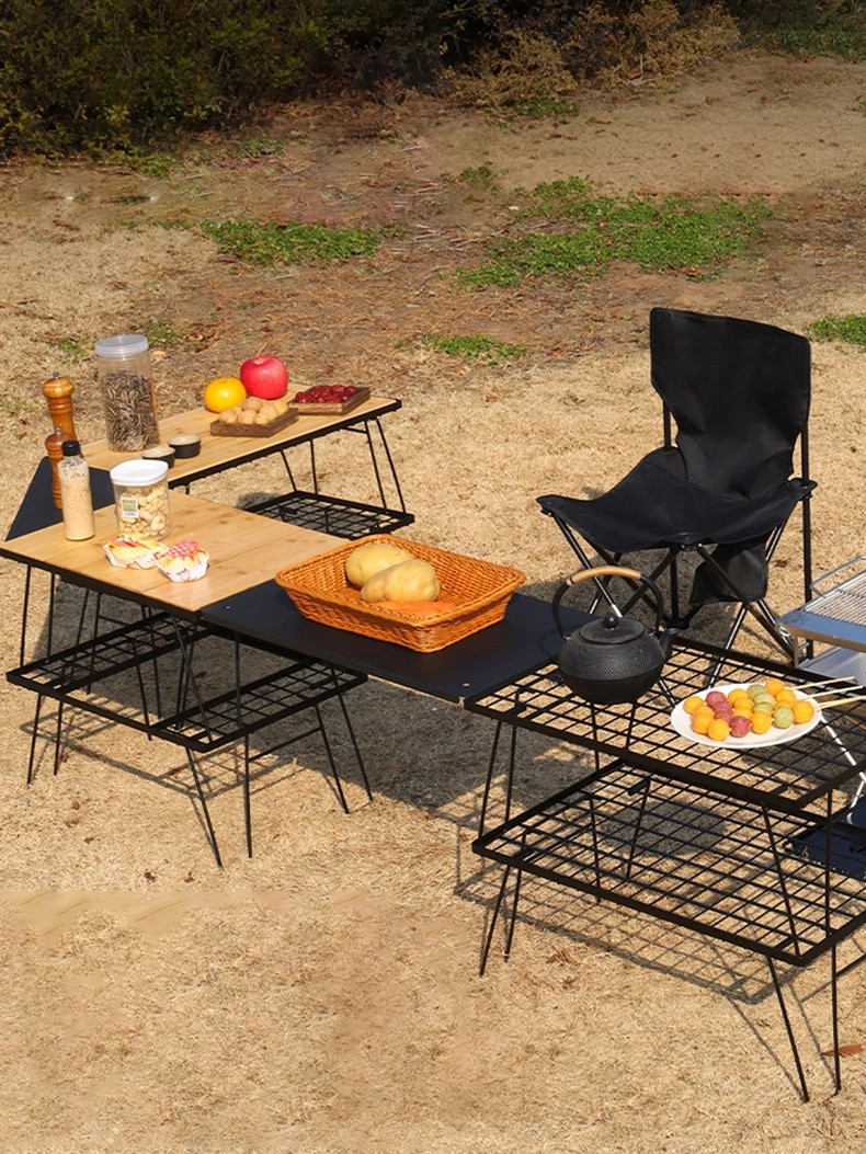 Portable Folding Table Outdoor Waterproof Picnic Camping Table Lightweight | Shopee Philippines