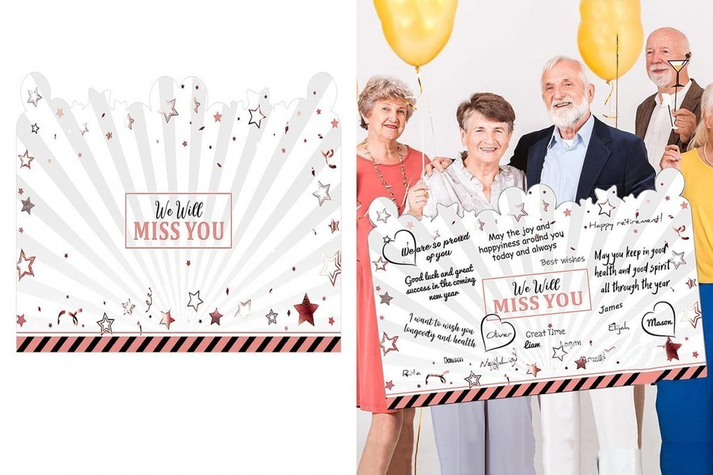 Giant Retirement Card Retirement Party Essentials Retirement Party ...