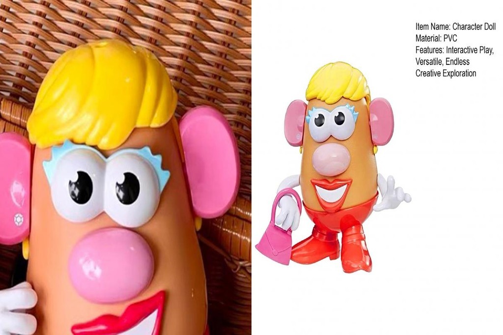 Potato Toy Mr Potato Head Toy Potato Head Set for Toddlers 13 Pieces ...