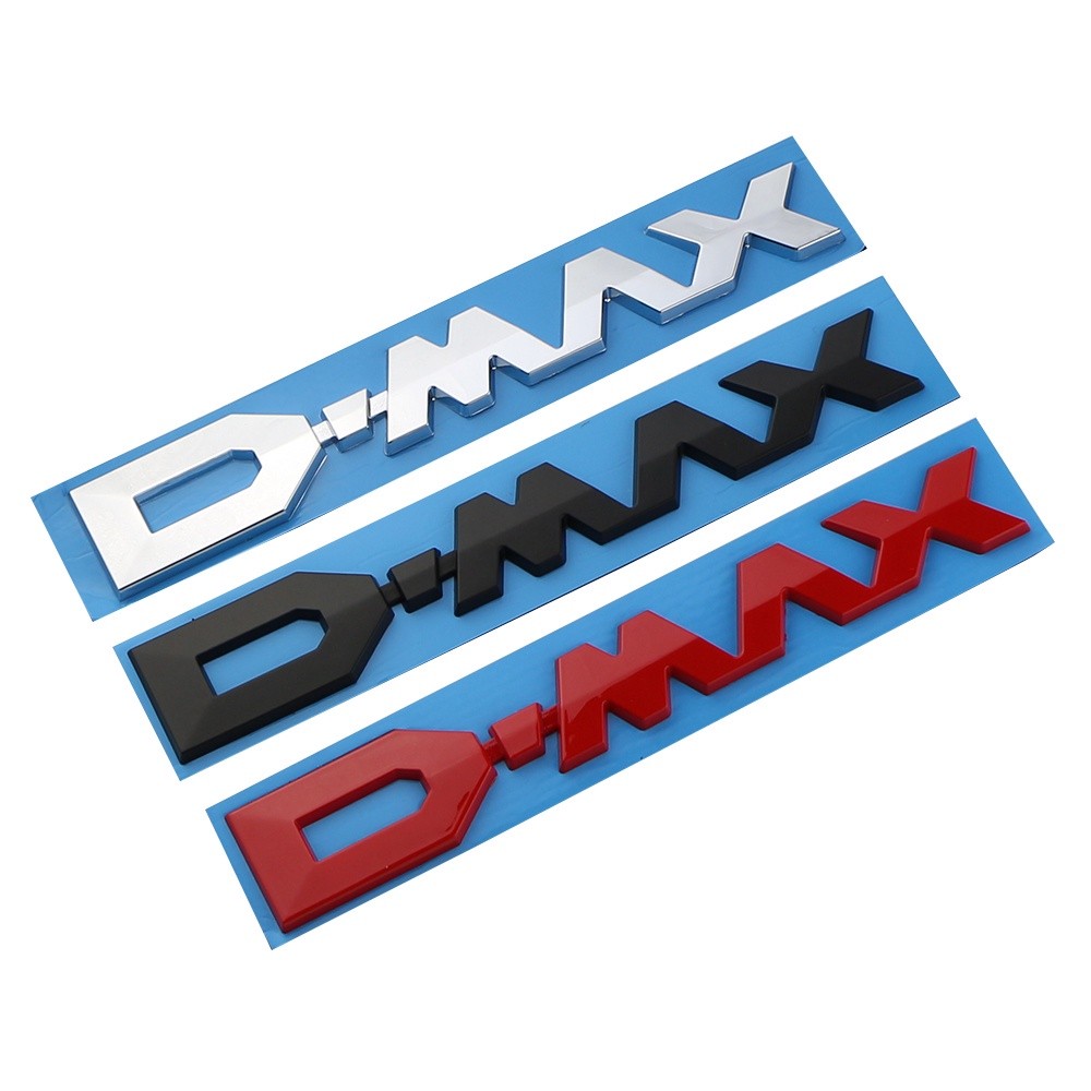 3D Car Emblem Sticker Rear Trunk & Front Grille 4X4 SPORT D-MAX Logo ...