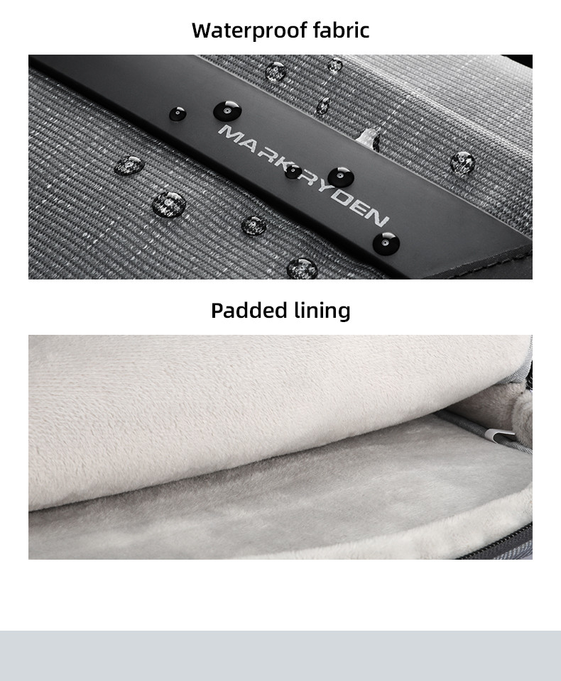 MARK RYDEN Laptop Bag Business splash proof Laptop Handbag (13"/15"/15. ...