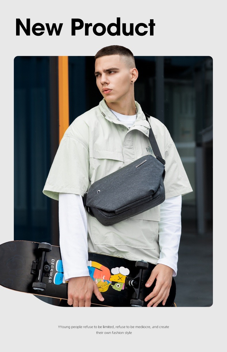 Mark Ryden splash proof Fashion Shoulder Bag Casual Crossover Bag YKK ...