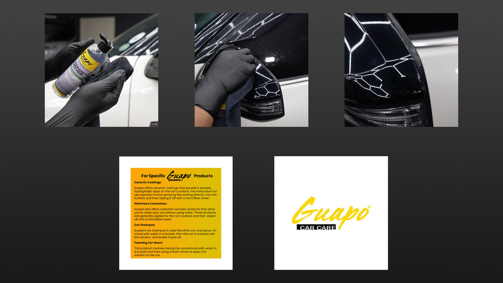 Guapo Water Marks Remover For Car Body Paint 250 mL | Guapo Car Care ...