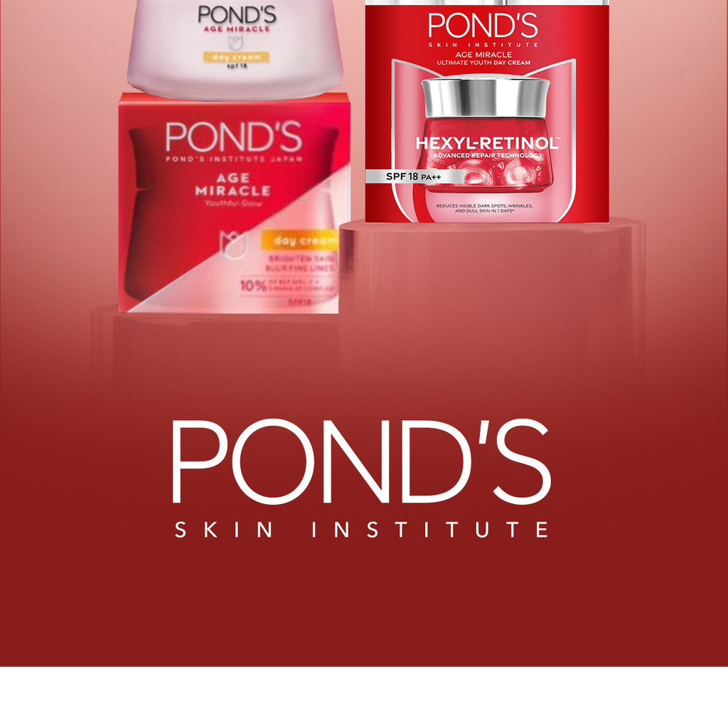 POND'S Age Miracle Ultimate Youth Day Anti Aging Cream 50G with Hexyl ...