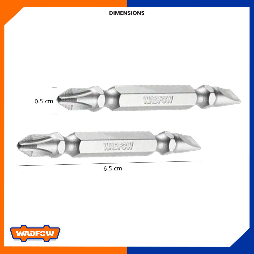 Wadfow 2Pcs Impact Screwdriver Bits WSV0K11 / WSV0K21(WHT) | Shopee ...