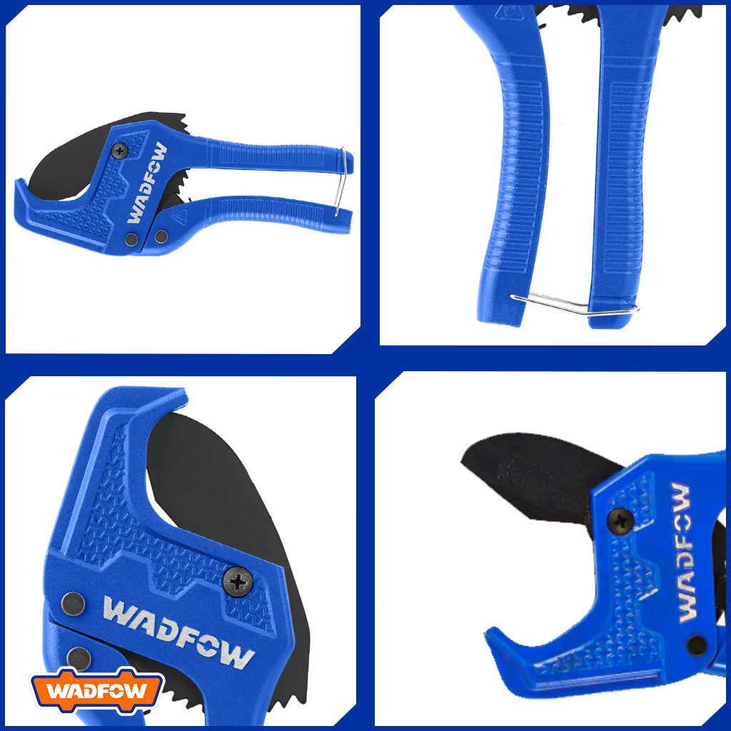 Wadfow 203mm Heavy Duty Aluminum Teflon Coated PVC Pipe Cutter WPC54642 ...