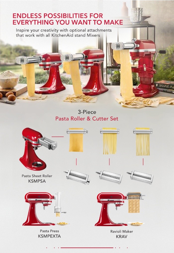 KitchenAid 5QT (4.8L) Artisan Stand Mixer 220 V - 5KSM150 | Shopee ...