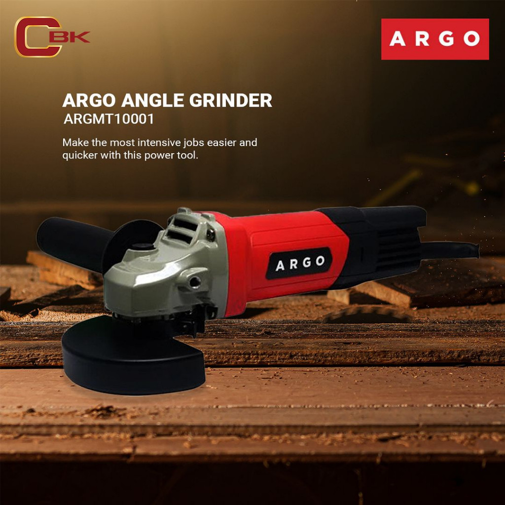 ARGO ARGMT10001 Angle Grinder 100mm 11000rpm 750W | Shopee Philippines