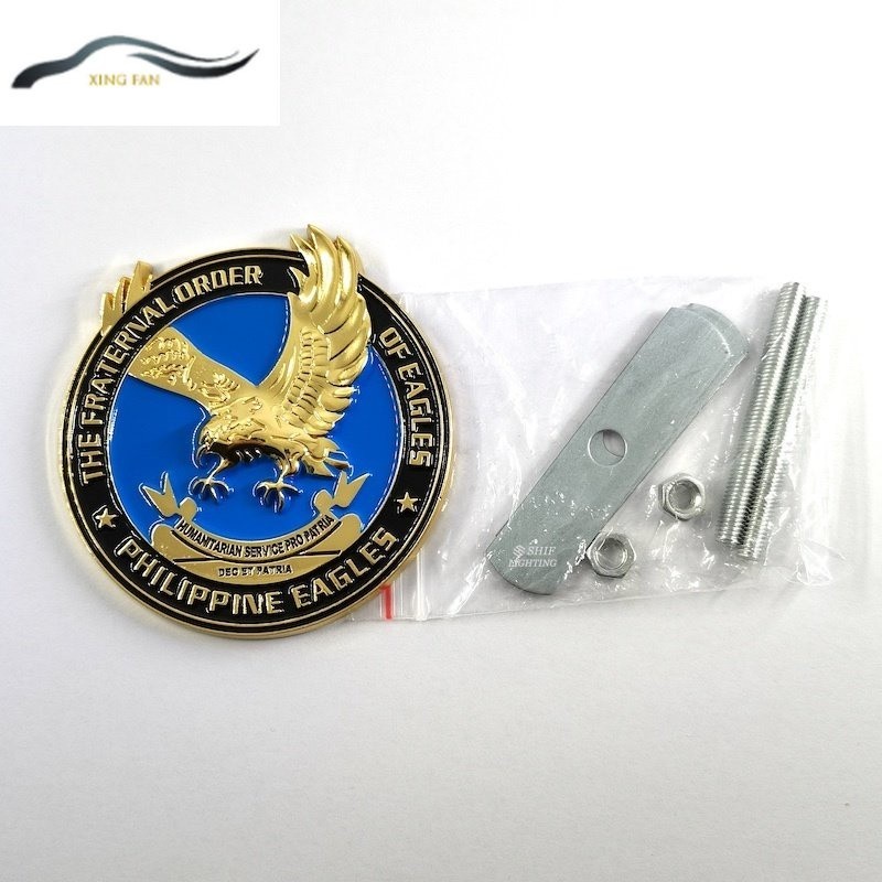 XINFAN 1 X TFOE-PE Front Grille Emblem Free Masons Philippine Eagles ...