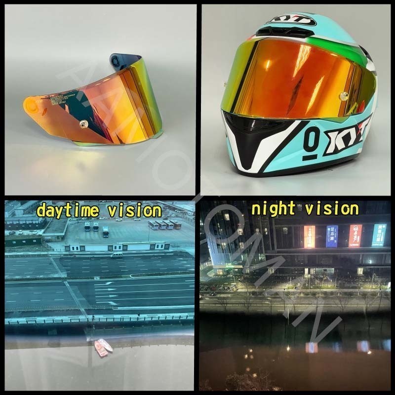 XM KYT TT Course Visor Lens Revo Lens FIt for KYT TT Course KYT Helmet ...