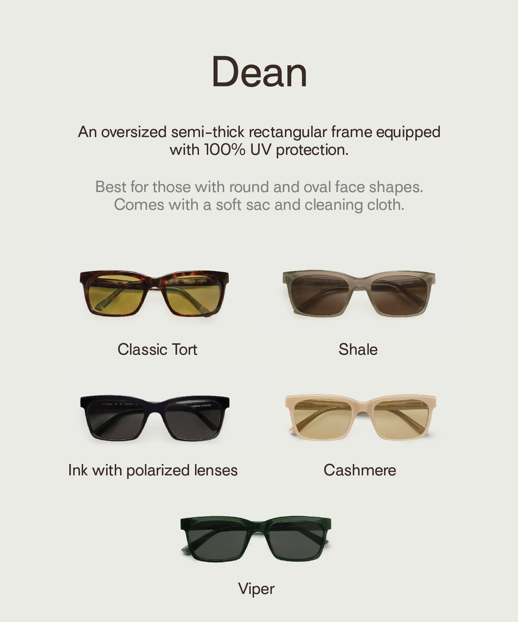 Sunnies Studios Dean (Oversized Rectangle Fashion Sunglasses Shades for ...