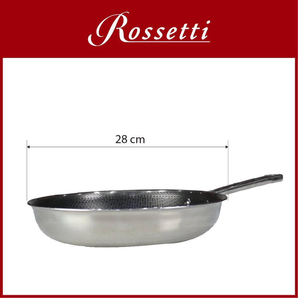 Rossetti 28.0 cm Zeno Series Hybrid Non- Stick Fry Pan (R2113-28 ...