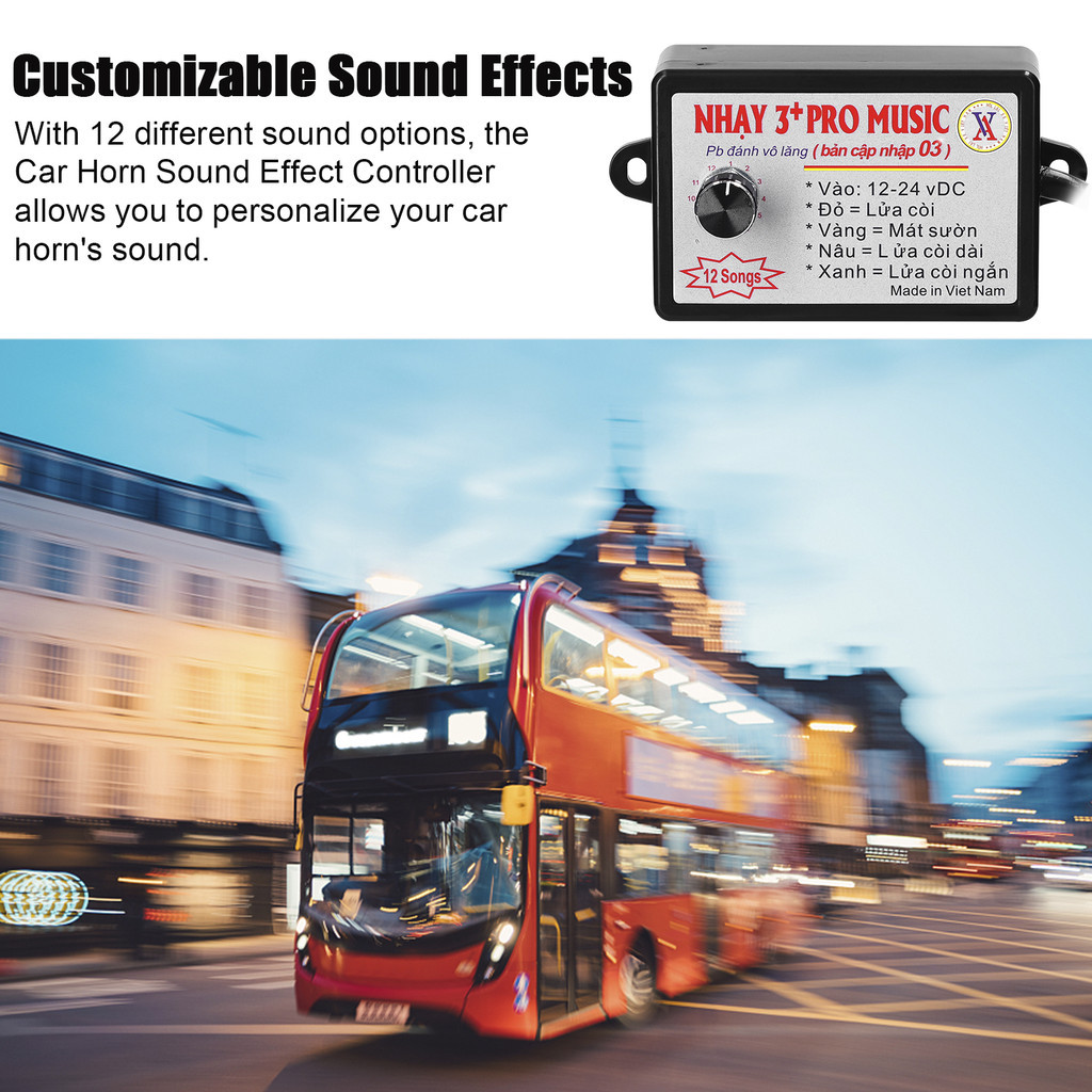 [Clearance Price] [2025 NEW] Car Horn Controller Electric Horn Speaker ...